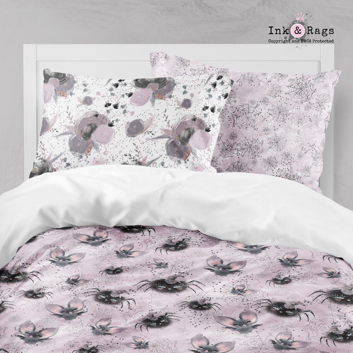 Little Bat and Spider Friends Crib and Toddler Bedding Collection – Ink ...